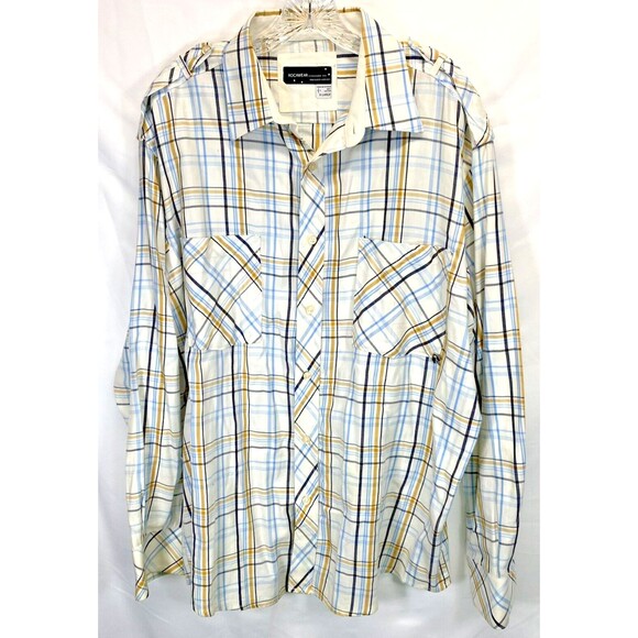 Rocawear | Shirts | Rocca Wear Mens Shirt Sz Xl Button Up Long Sleeve ...